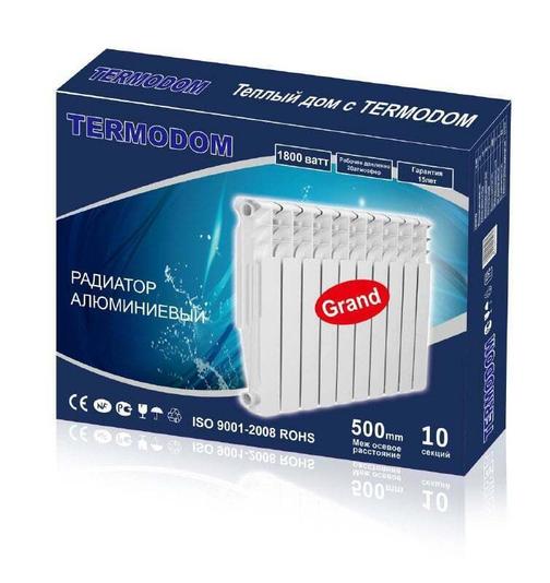 Алюминиевый радиатор Termodom 500/100 Grand - купить с доставкой