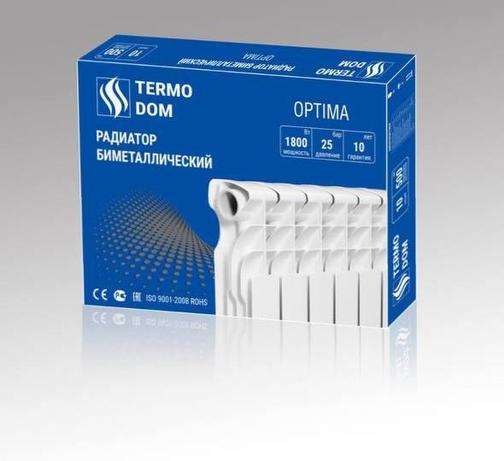 Биметаллический радиатор Termodom 500/100 - купить с доставкой